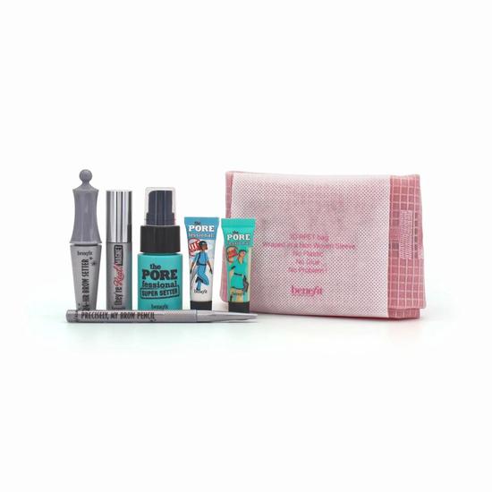Benefit Makeup Bundle 6 Piece Set With Pink Bag | Cosmetify