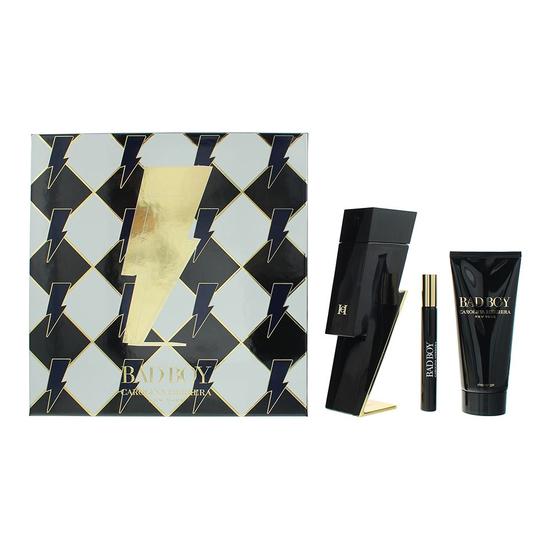 Carolina Herrera Bad Boy Eau De Toilette Gift Set | Sales