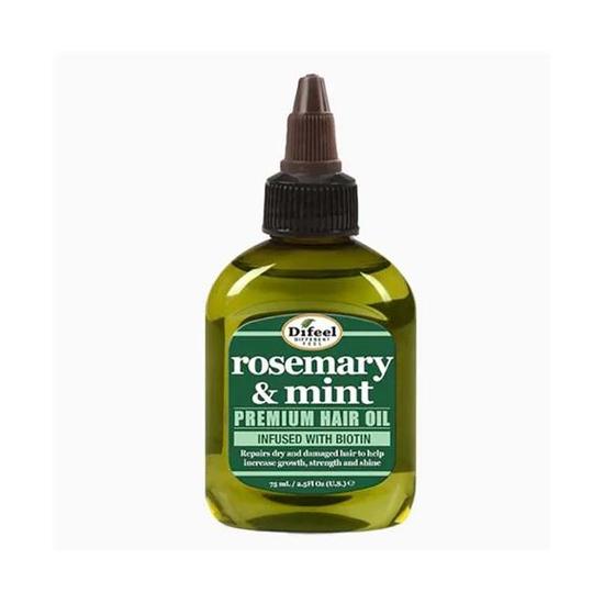 Difeel Rosemary & Mint Premium Hair Oil Infused With Biotin
