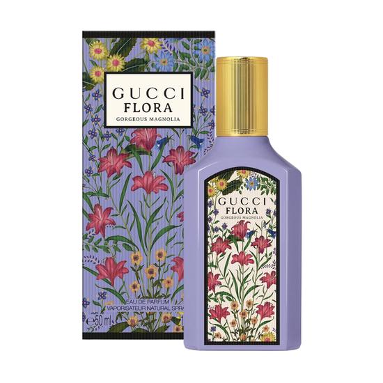 Gucci Flora Gorgeous Magnolia Gift Set 100ml Eau De Parfum + 10ml Eau ...