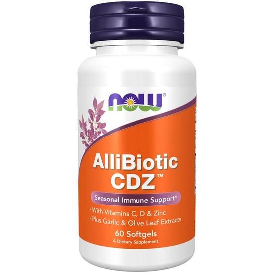 NOW Foods AlliBiotic CDZ Softgels | Cosmetify