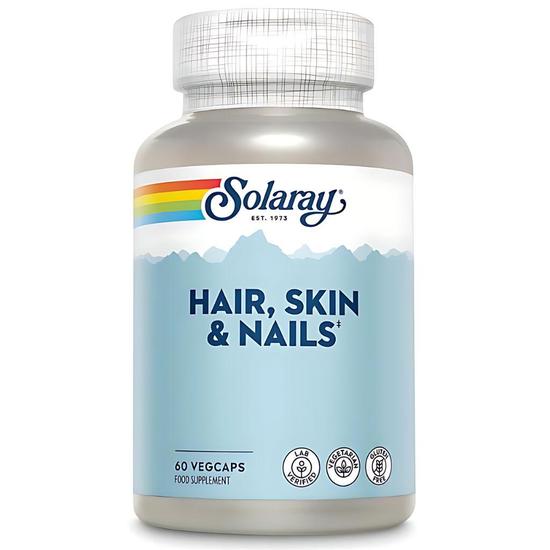 Solaray Hair Skin & Nails Capsules | Cosmetify