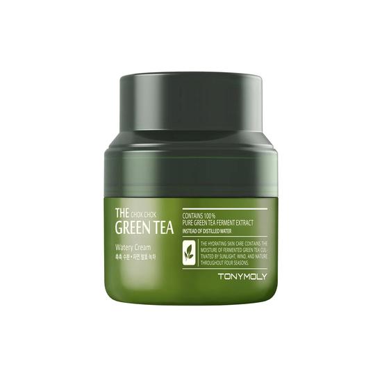 Tony Moly The Chok Chok Green Tea Watery Cream | Cosmetify