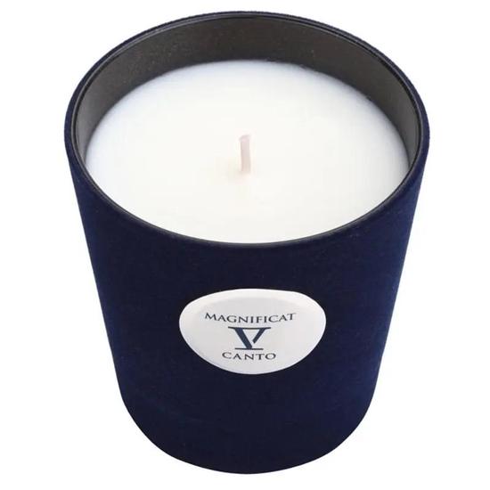 V Canto Magnificat Flocked Glass Candle | Sales & Offers