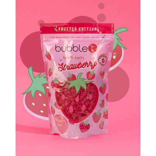Bubble T Fruitea Relaxing Strawberry Bath Salts | Sales