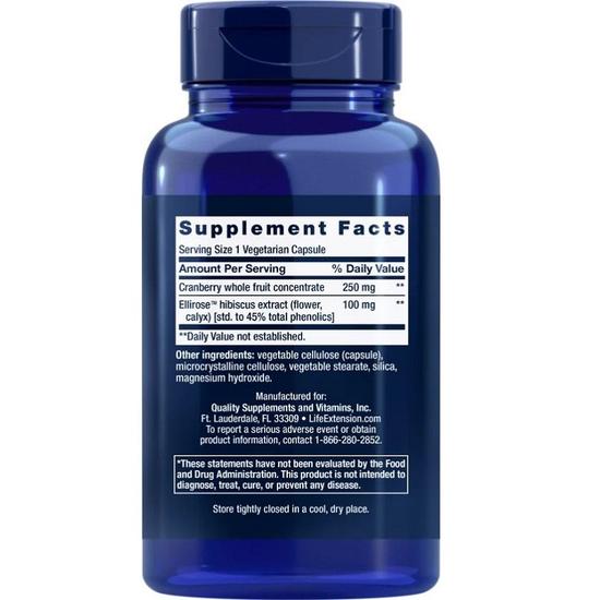 Life Extension Optimised Cran-Max Vegicaps | Cosmetify