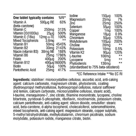 Nutri Advanced Multi Essentials For Men Tablets | Sales