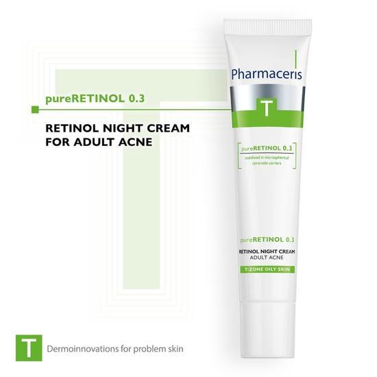 Pharmaceris T Pure Retinol 0.3 Anti-Acne Retinol Night Cream